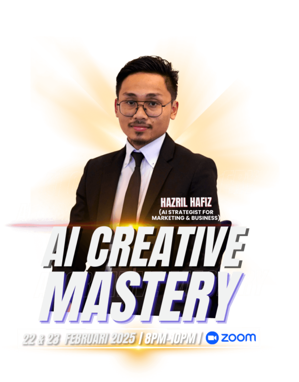 AI Creative Mastery – Hazril Hafiz | AI Marketing & Conversion Web Designer